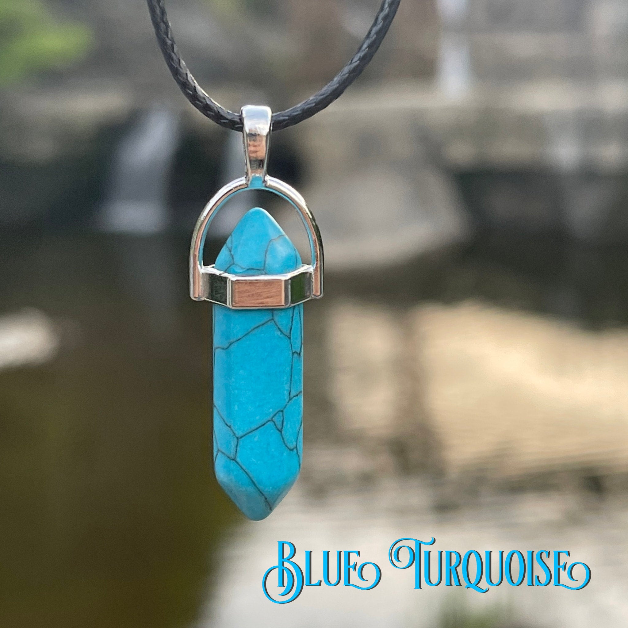 Hexagonal crystal pendant store